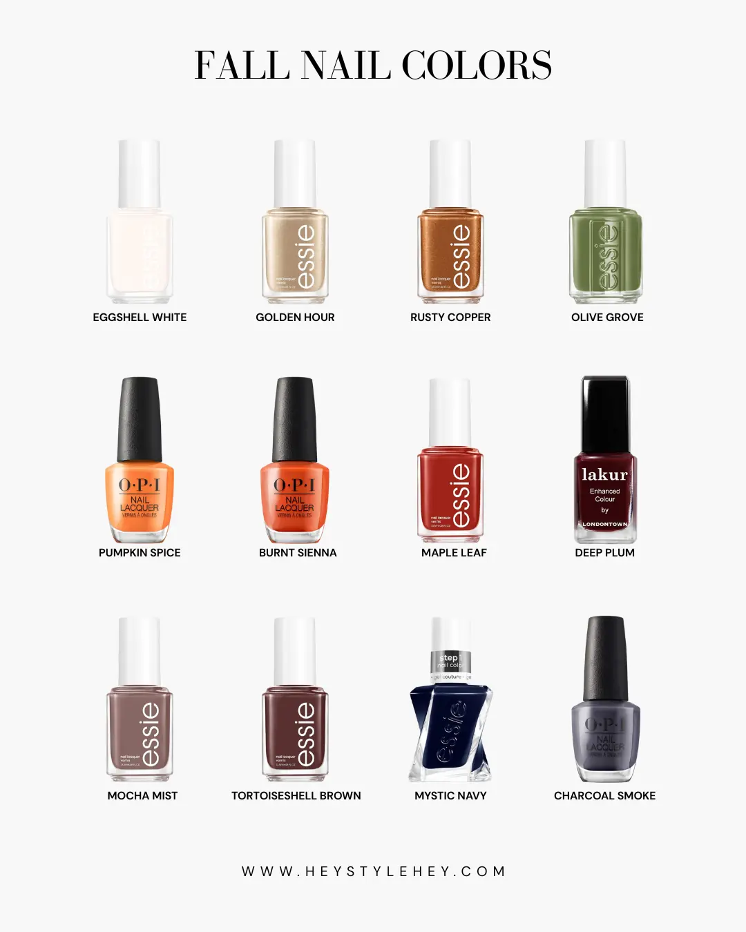 15 Top Fall Nail Colors You Should Be Wearing Right Now