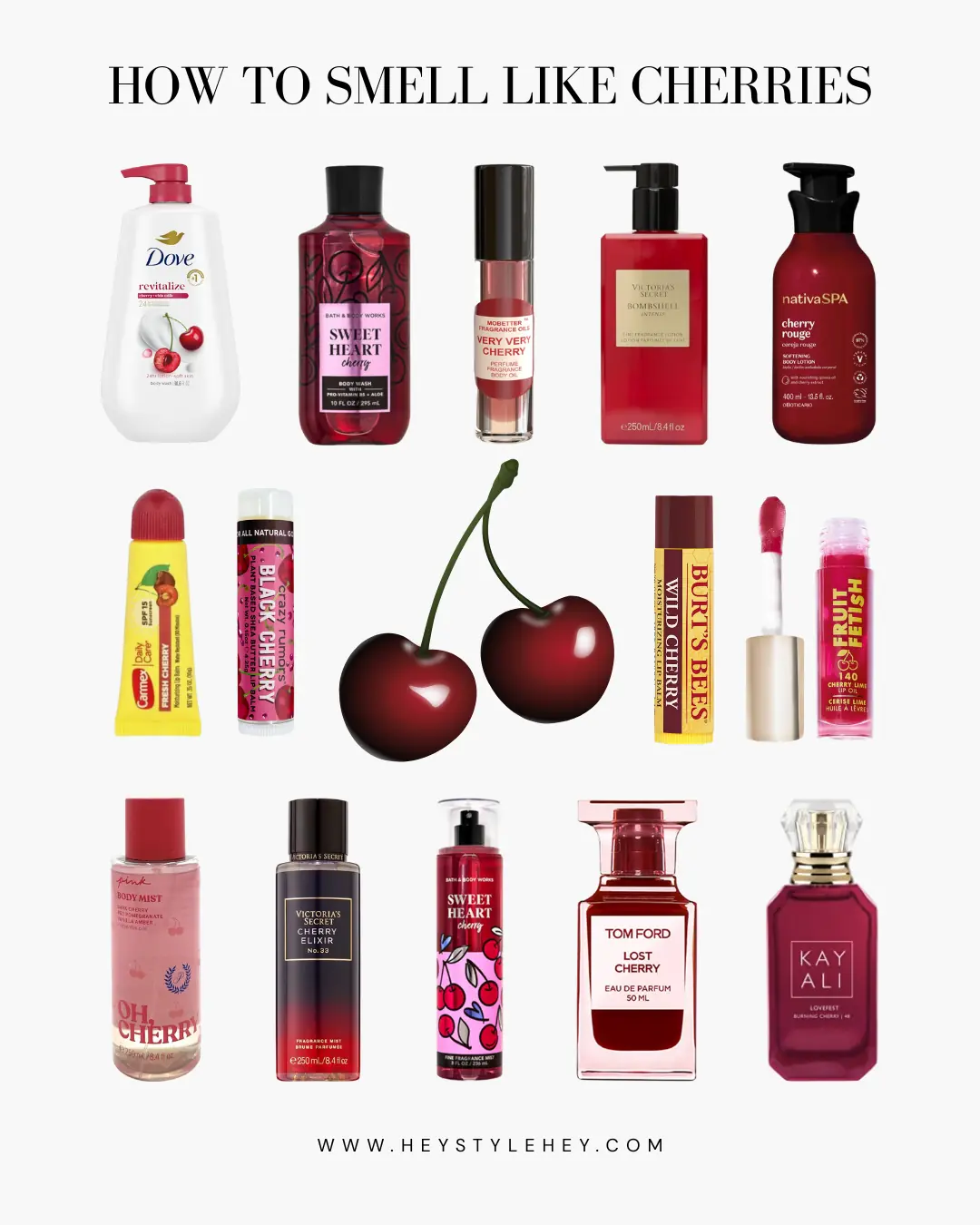Your Complete Guide on How to Smell Like Cherries