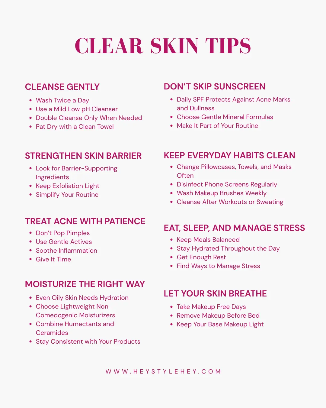31 Game-Changing Clear Skin Tips for Your Best Skin Yet