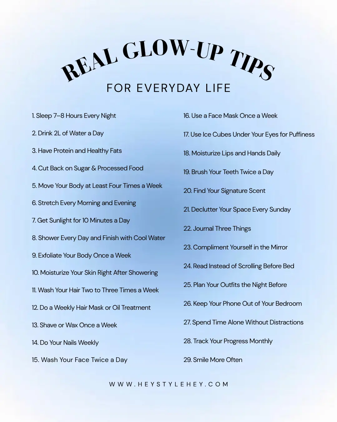 29 Effortless Glow Up Tips That’ll Make You Feel Amazing