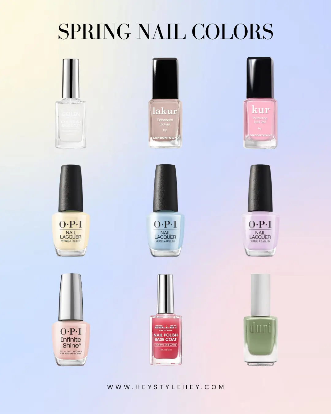 15 Spring Nail Colors You’ll See Everywhere This Season